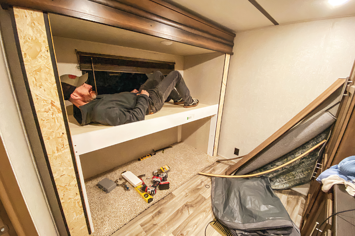 RV Mod Made Easy: DIY Bunks - RV.com