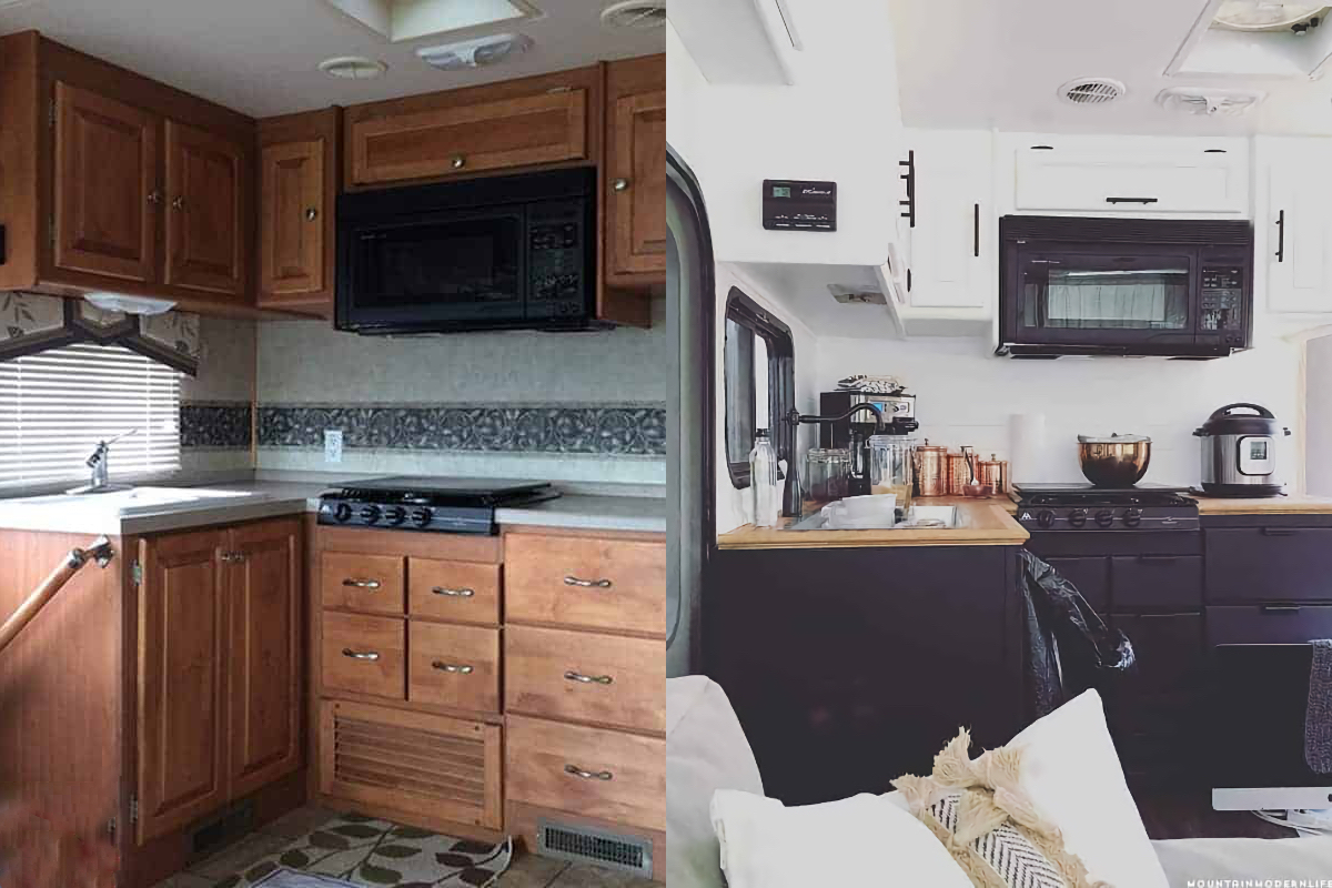 15 Before-and-After Photos of Stunning RV Remodels - RV.com