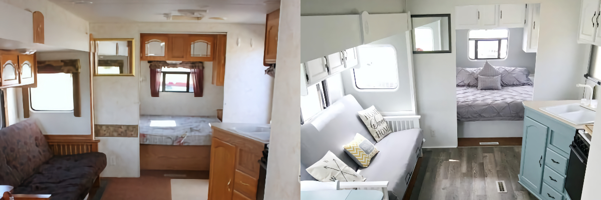15 Before-and-After Photos of Stunning RV Remodels - RV.com