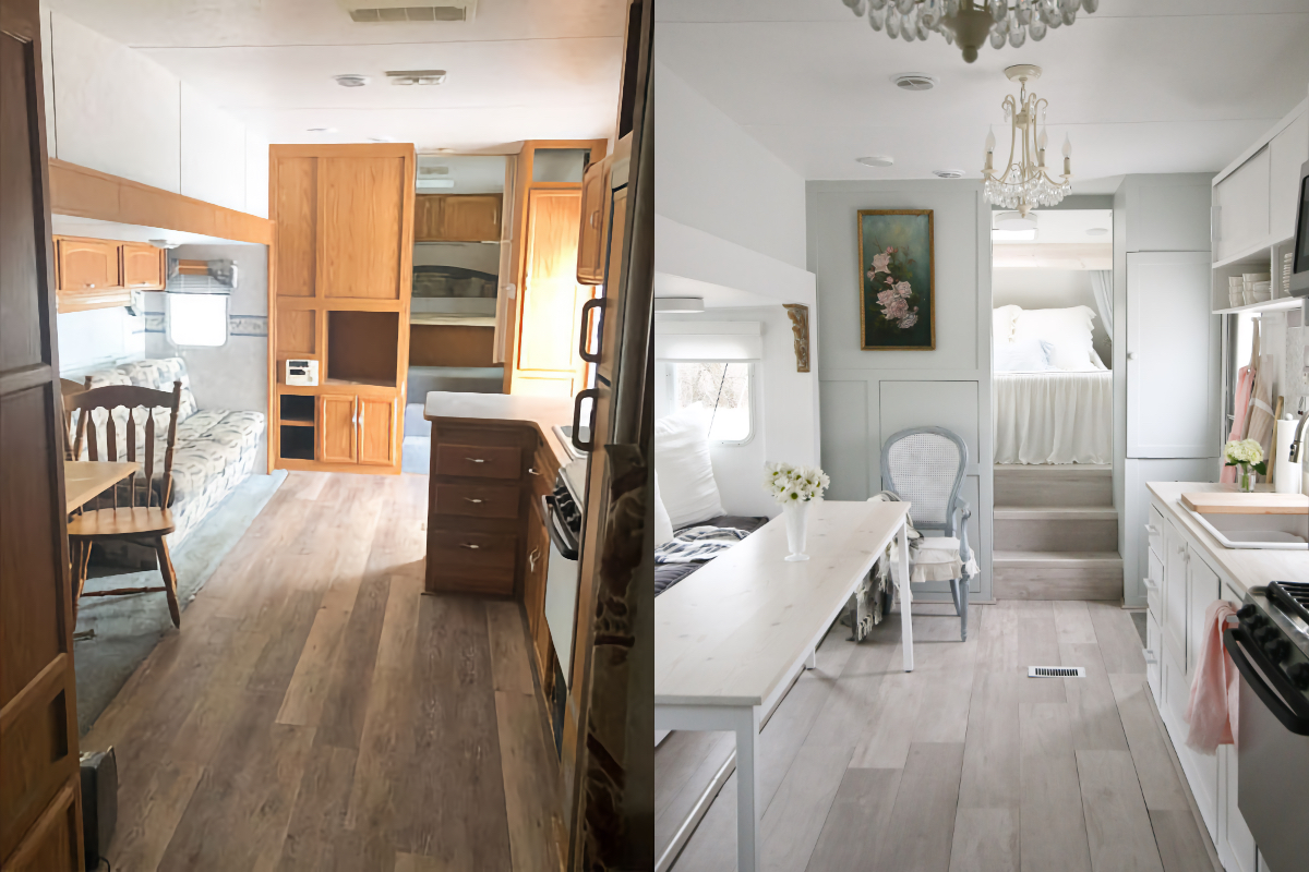 15 Before-and-After Photos of Stunning RV Remodels - RV.com