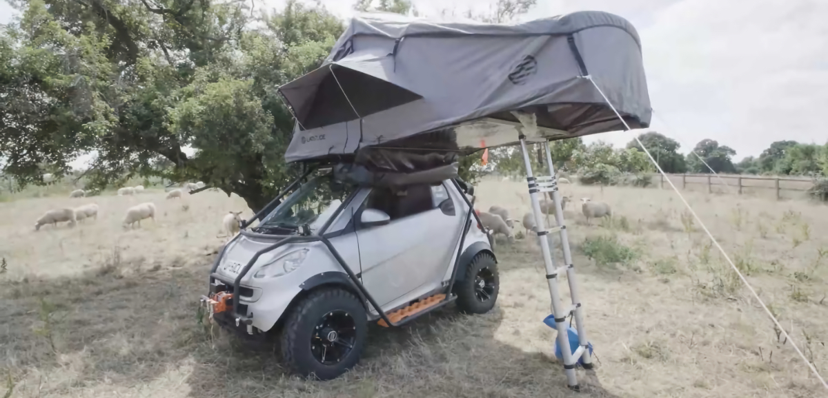 Someone Turned a Smart Car into an Adorable Off-Road Overlander - RV.com