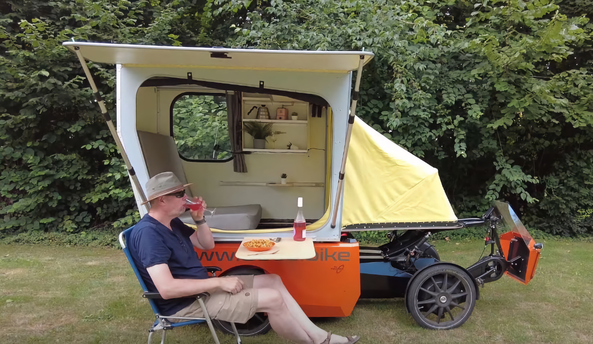 The GoLo GoCamp is an e-Bike that Doubles as an RV - RV.com