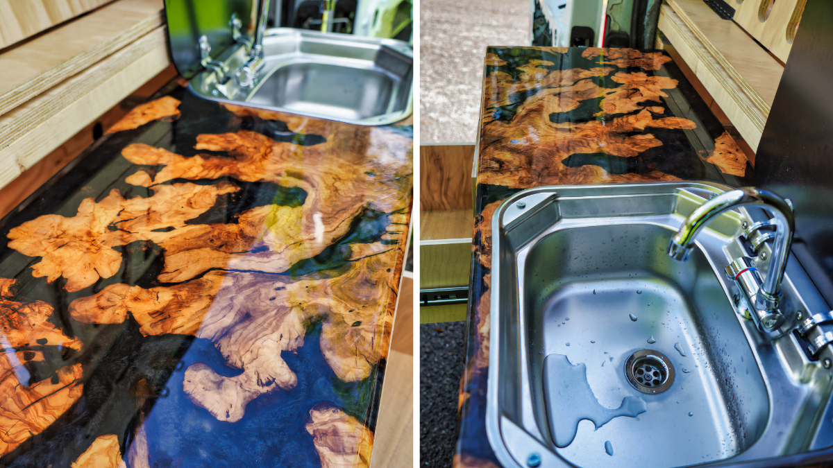 Video: This DIY Slide-Out Camper Van Kitchen is a Must-See - RV.com