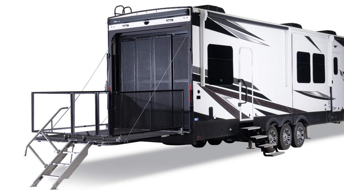 Jayco's Seismic Luxury Series Toy Haulers Take Camping to the Next ...