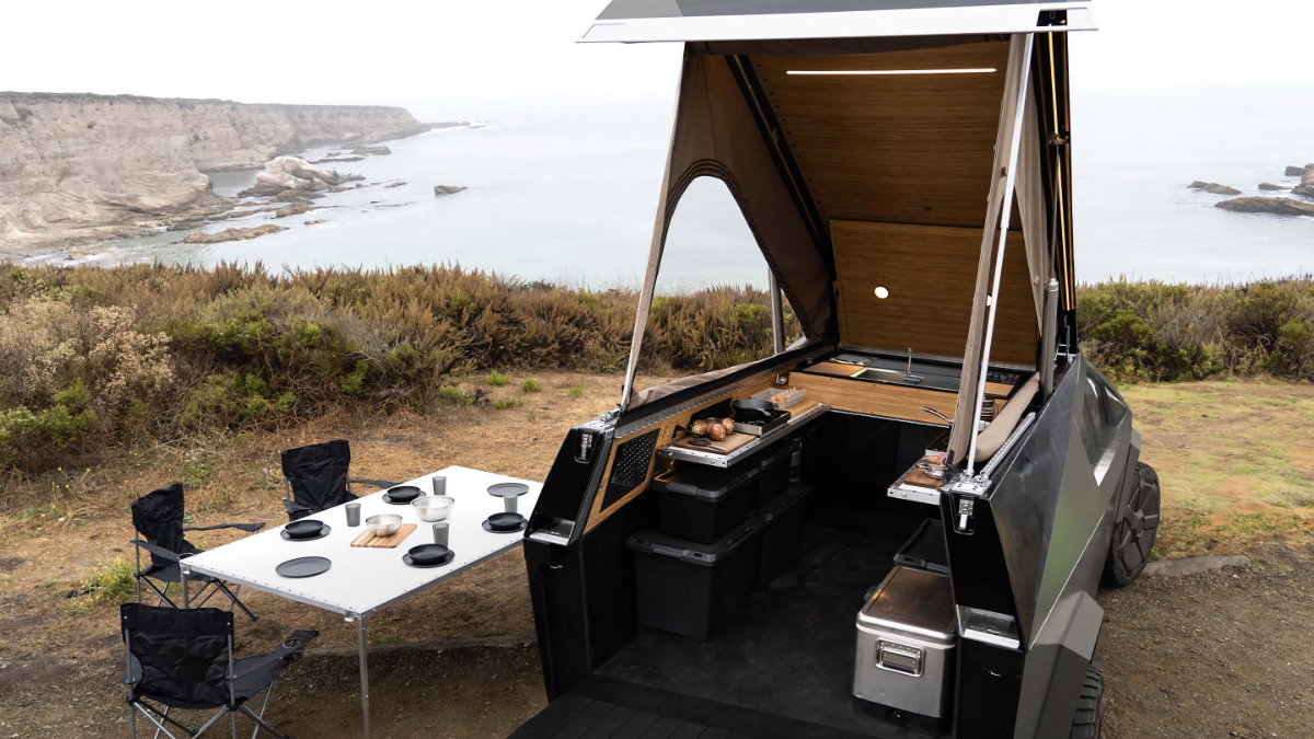 Video: Check Out This Prototype Camper for the Tesla Cybertruck - RV.com