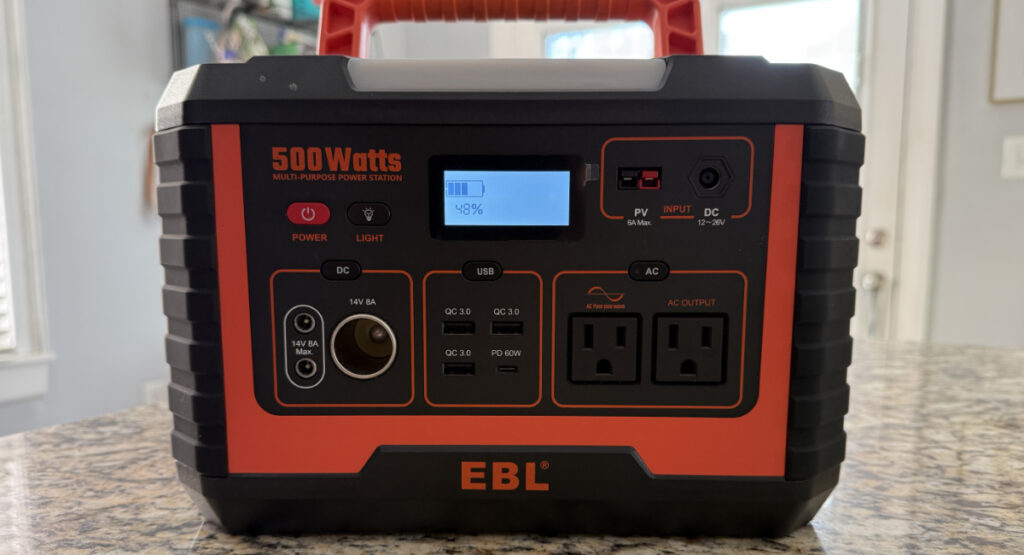 EBL MP500 Portable Power Station Review: A Solid Option for Charging on ...