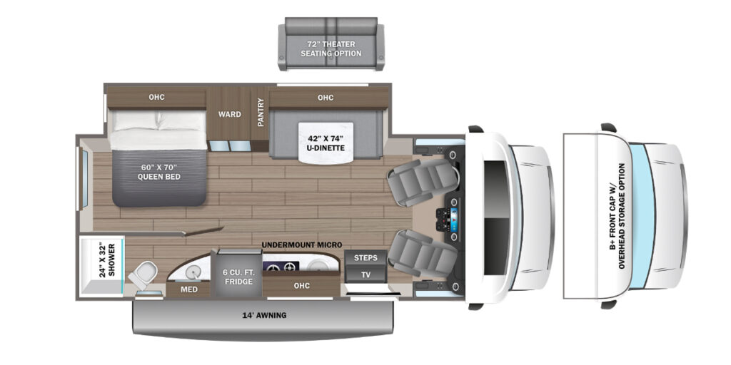 The Entegra Coach Qwest is a Small but Luxurious Class C