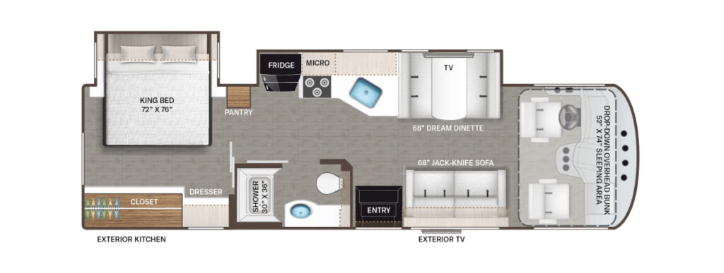 Video: The Thor Freedom Traveler B30 is a Well-Appointed Class A for ...