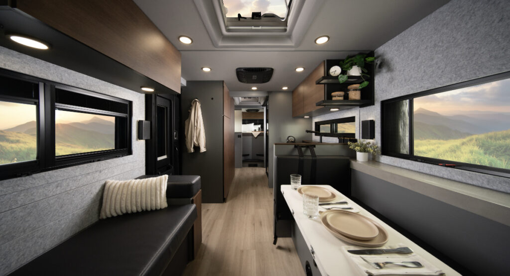 Thor Officially Unveils Range-Extended Electric Entegra Coach Embark ...