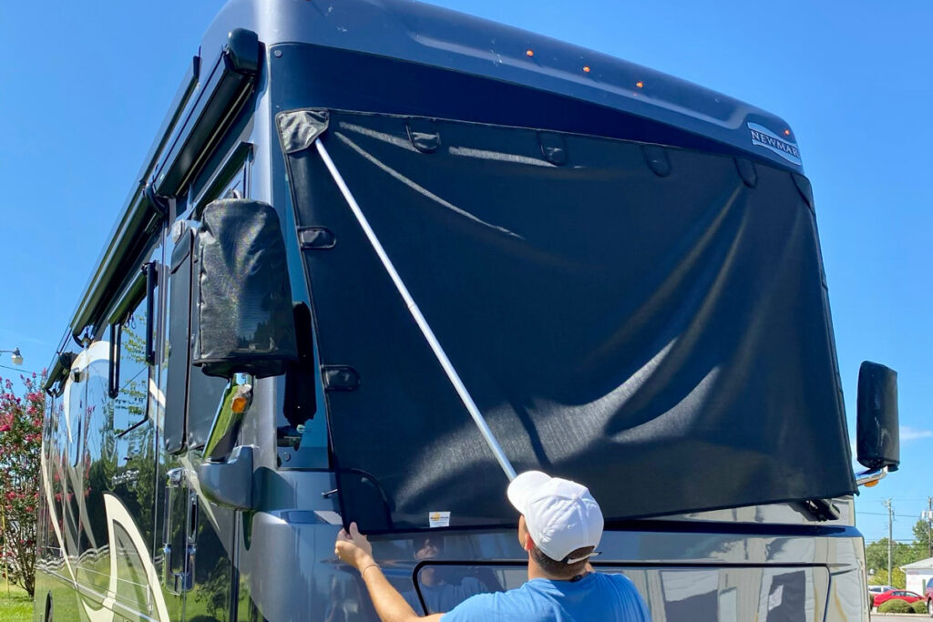 Magne Shade Provides Shade & Daytime Privacy for Any RV